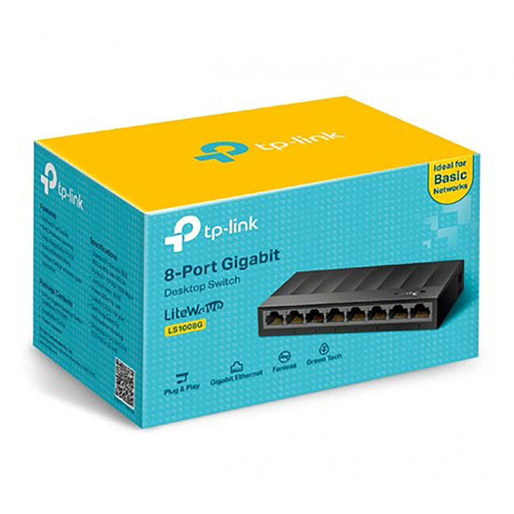 TP-LINK Swith Gigabit 8 Ports LS1008G | Innova Tech Gabon